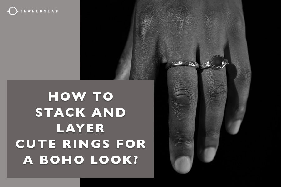 How to Stack and Layer Cute Rings for a Boho Look?