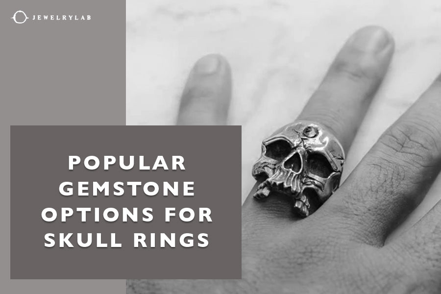 Popular Gemstone Options for Skull Rings