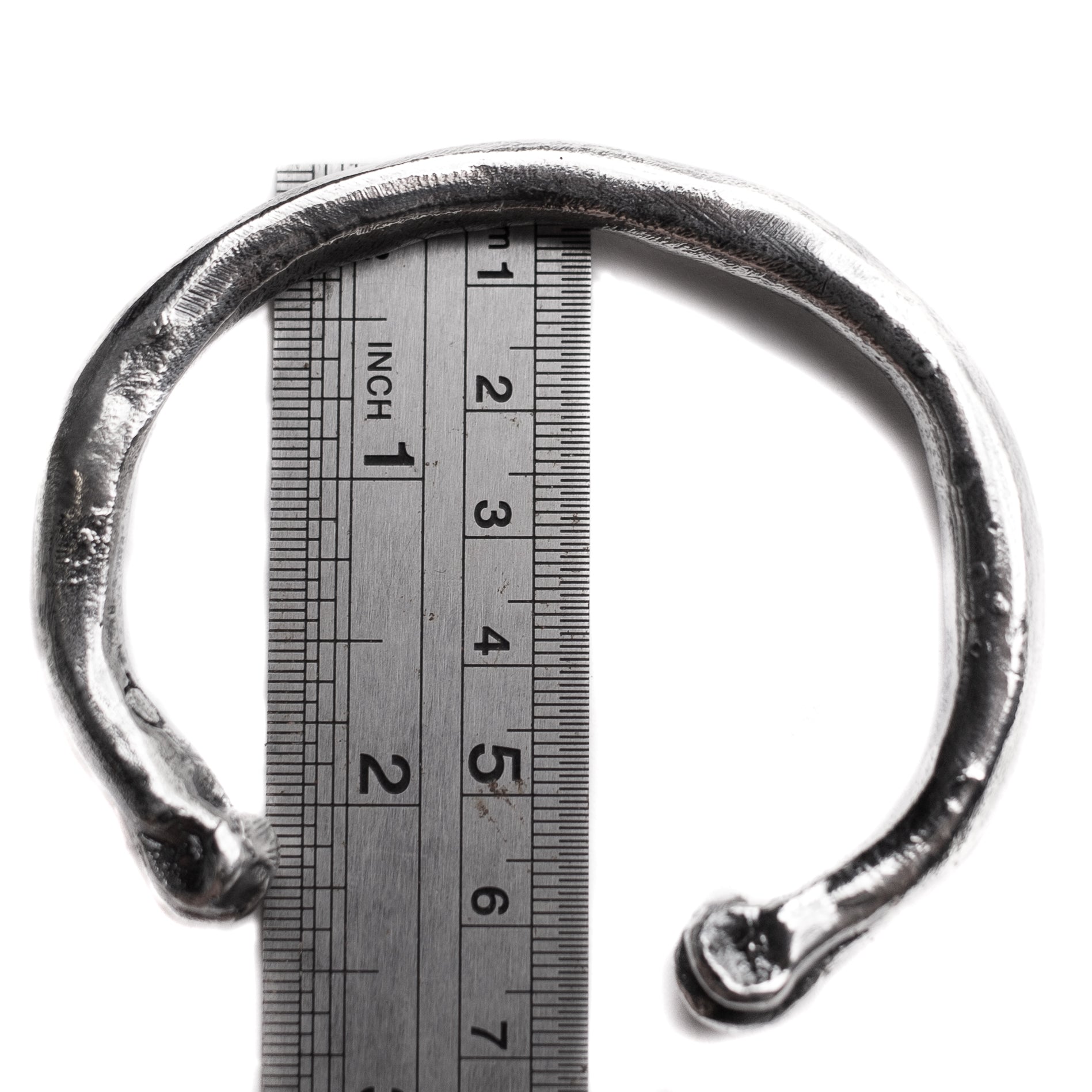 LARGE COYOTE BONE BRACELET | 925 STERLING SILVER