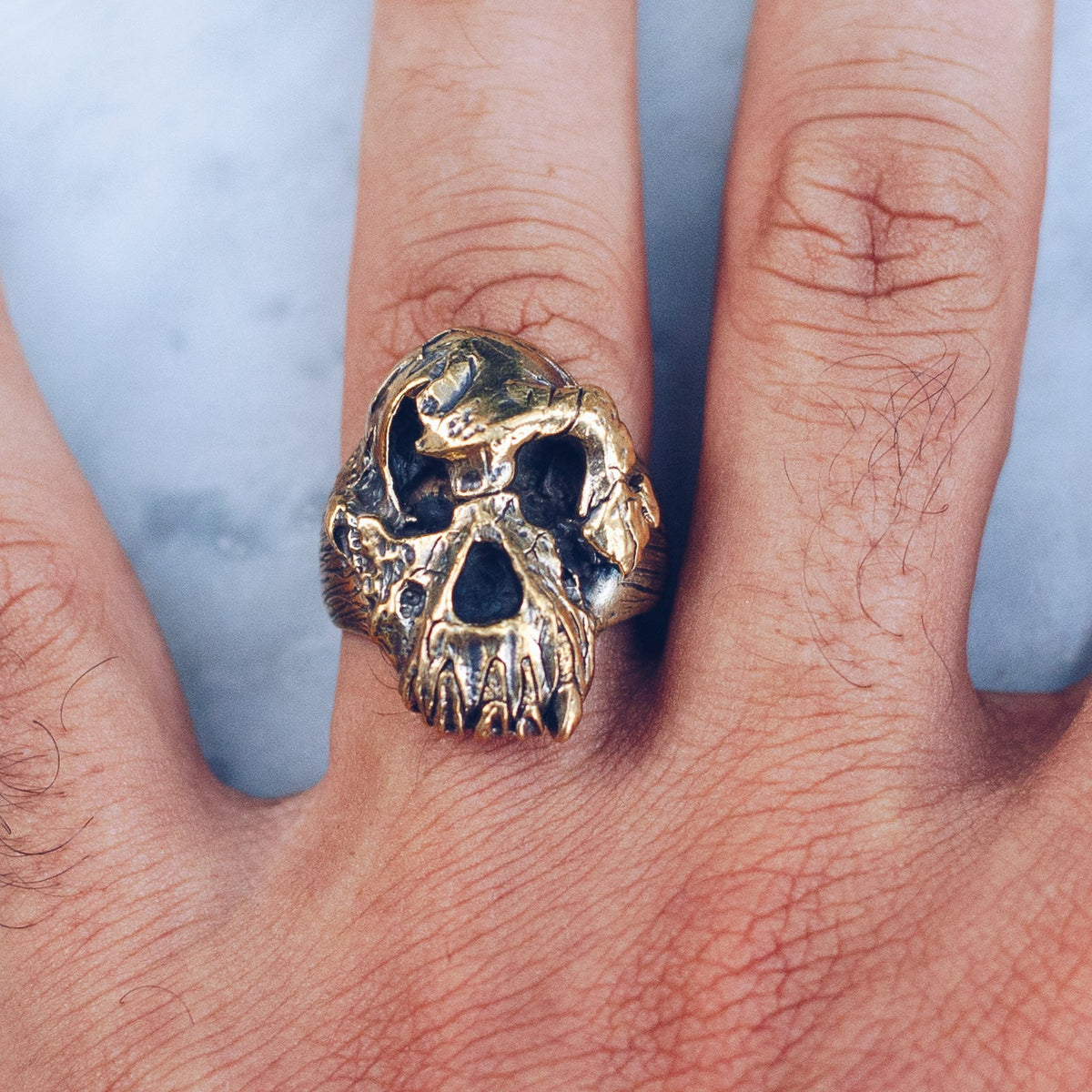 FIRST HUMAN RING | BRASS