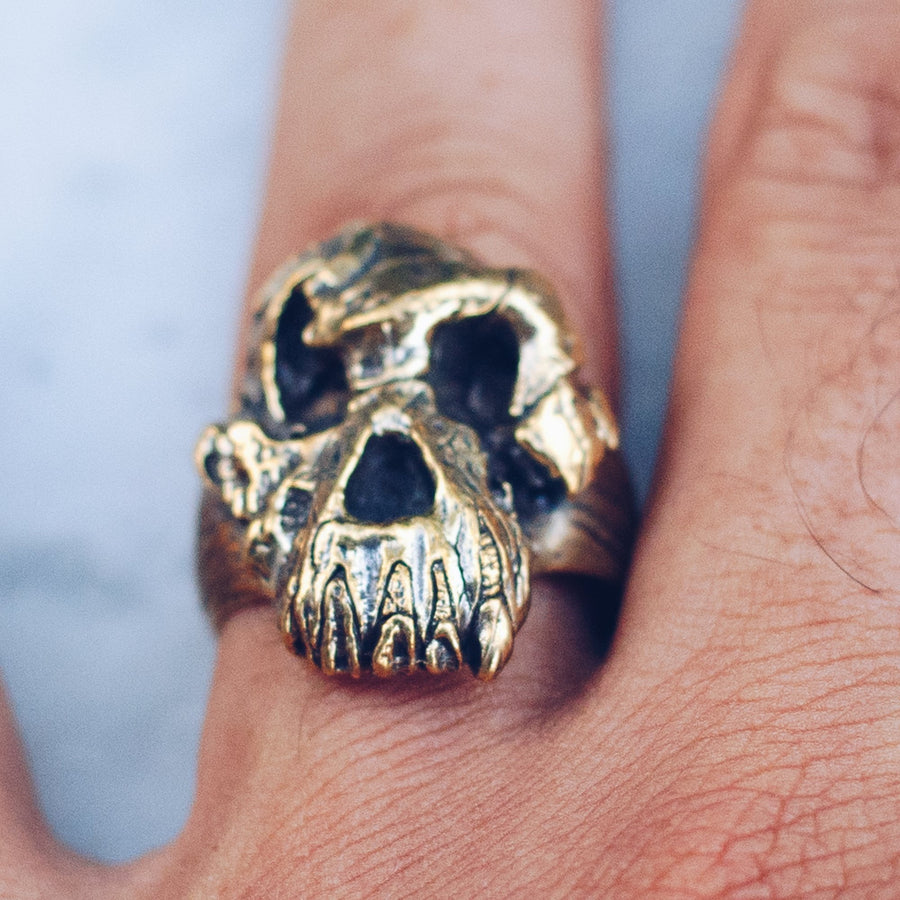 FIRST HUMAN RING | BRASS – JEWELRYLAB