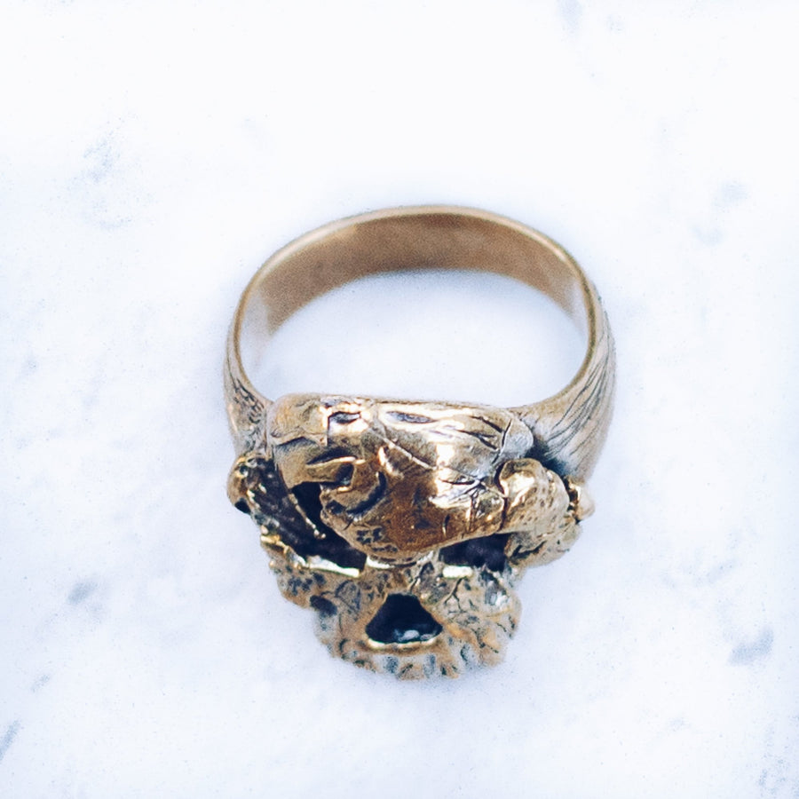 FIRST HUMAN RING | BRASS – JEWELRYLAB