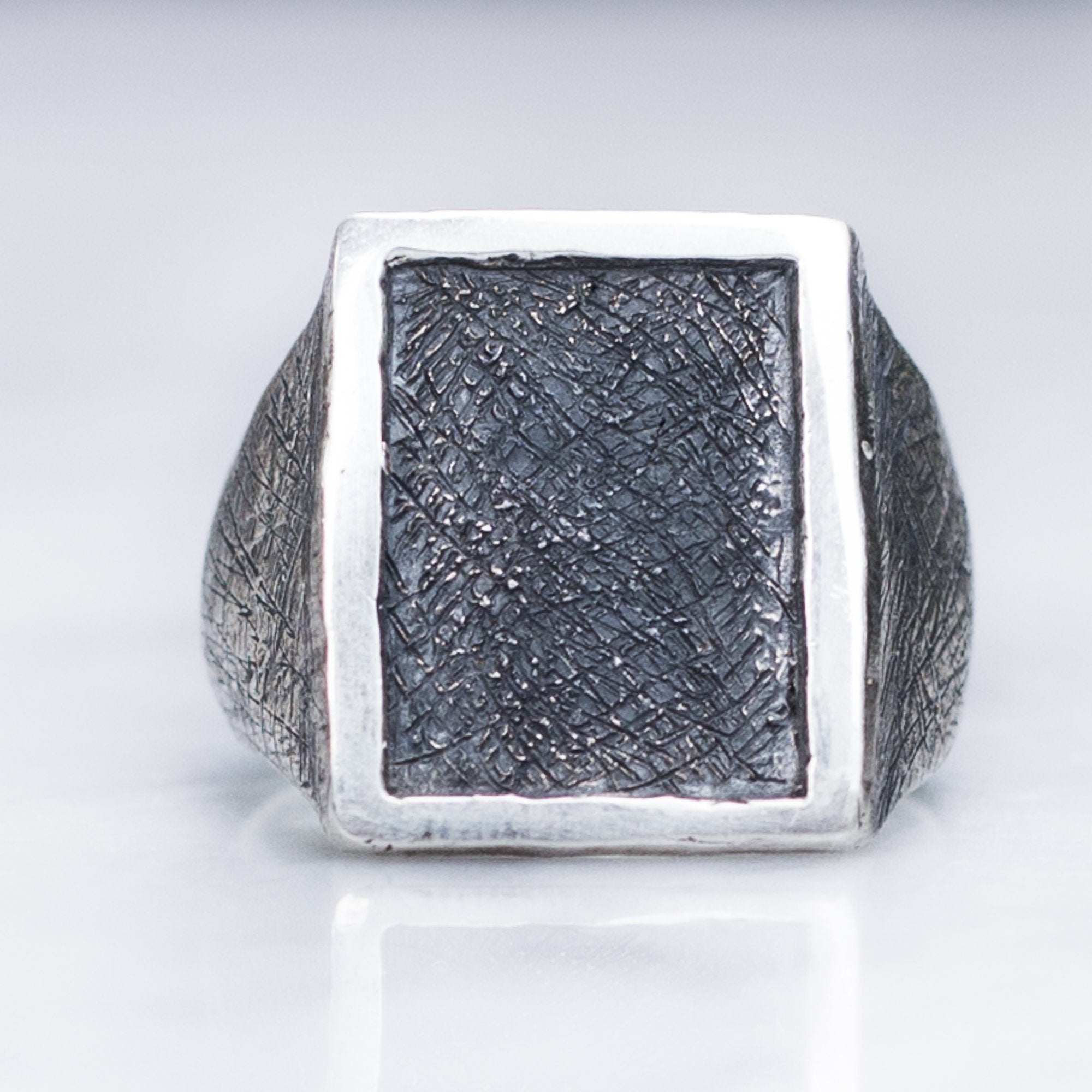 RECTANGLE RING | 925 STERLING SILVER