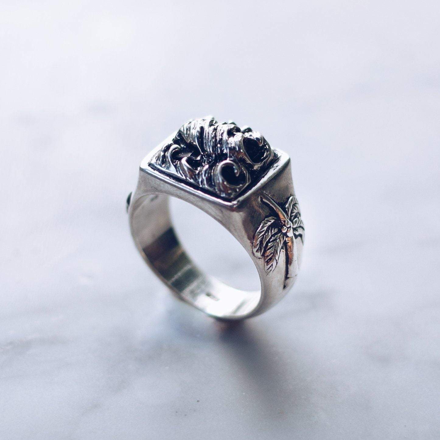 OCEAN ELEMENTS RING | 925 STERLING SILVER