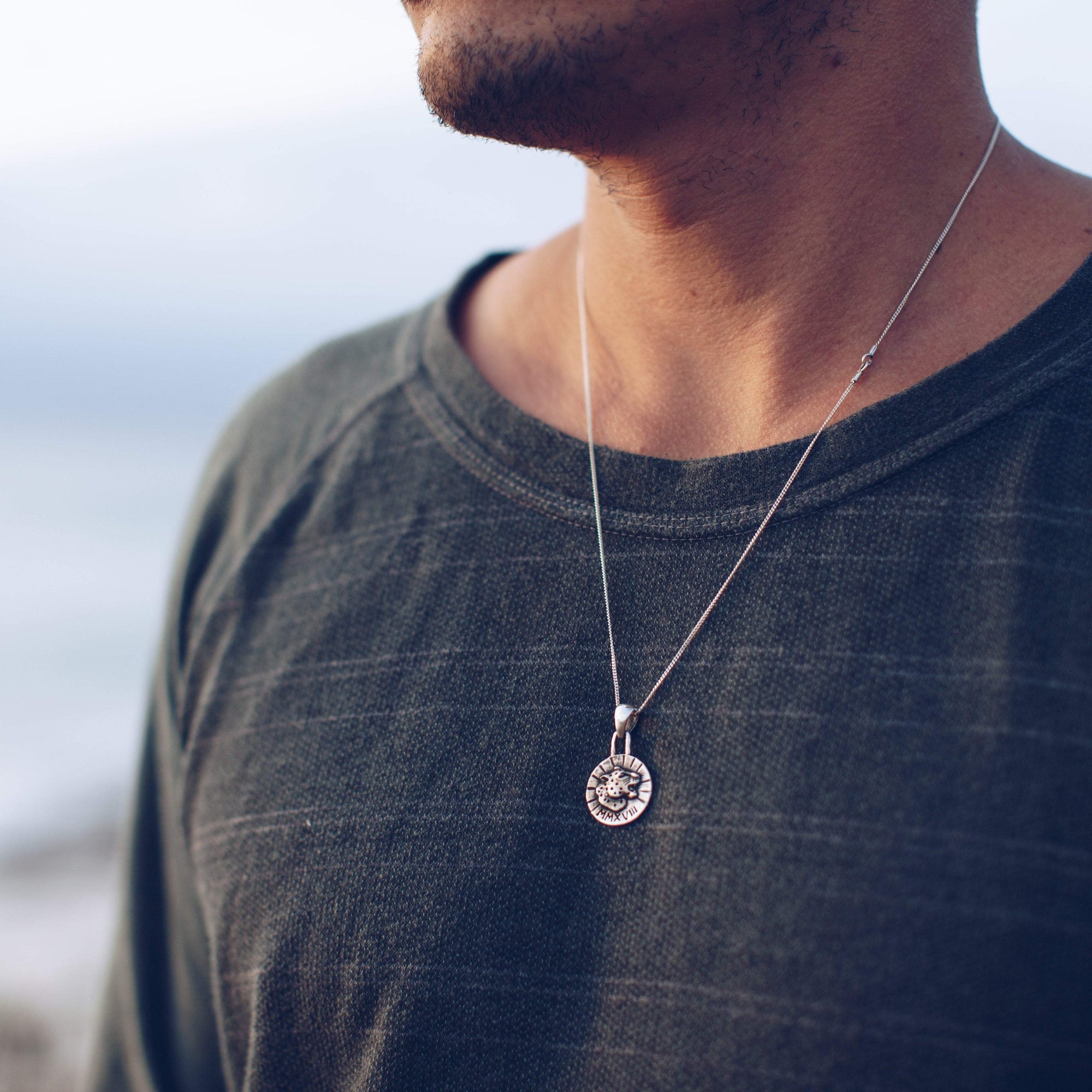 JAGUAR COIN PENDANT | 24K GOLD PLATED