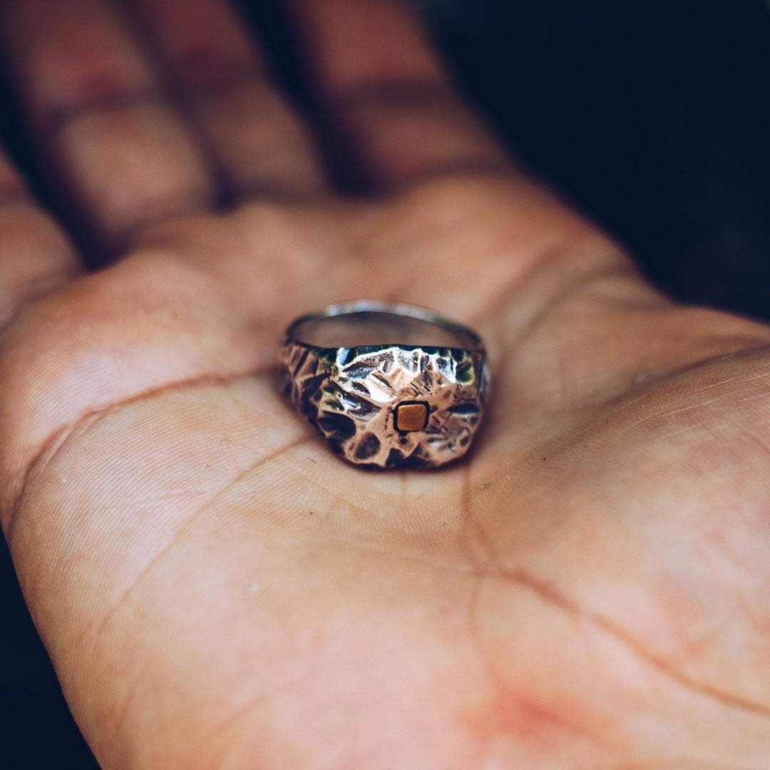ANCIENT OF DAYS RING | 925 STERLING SILVER