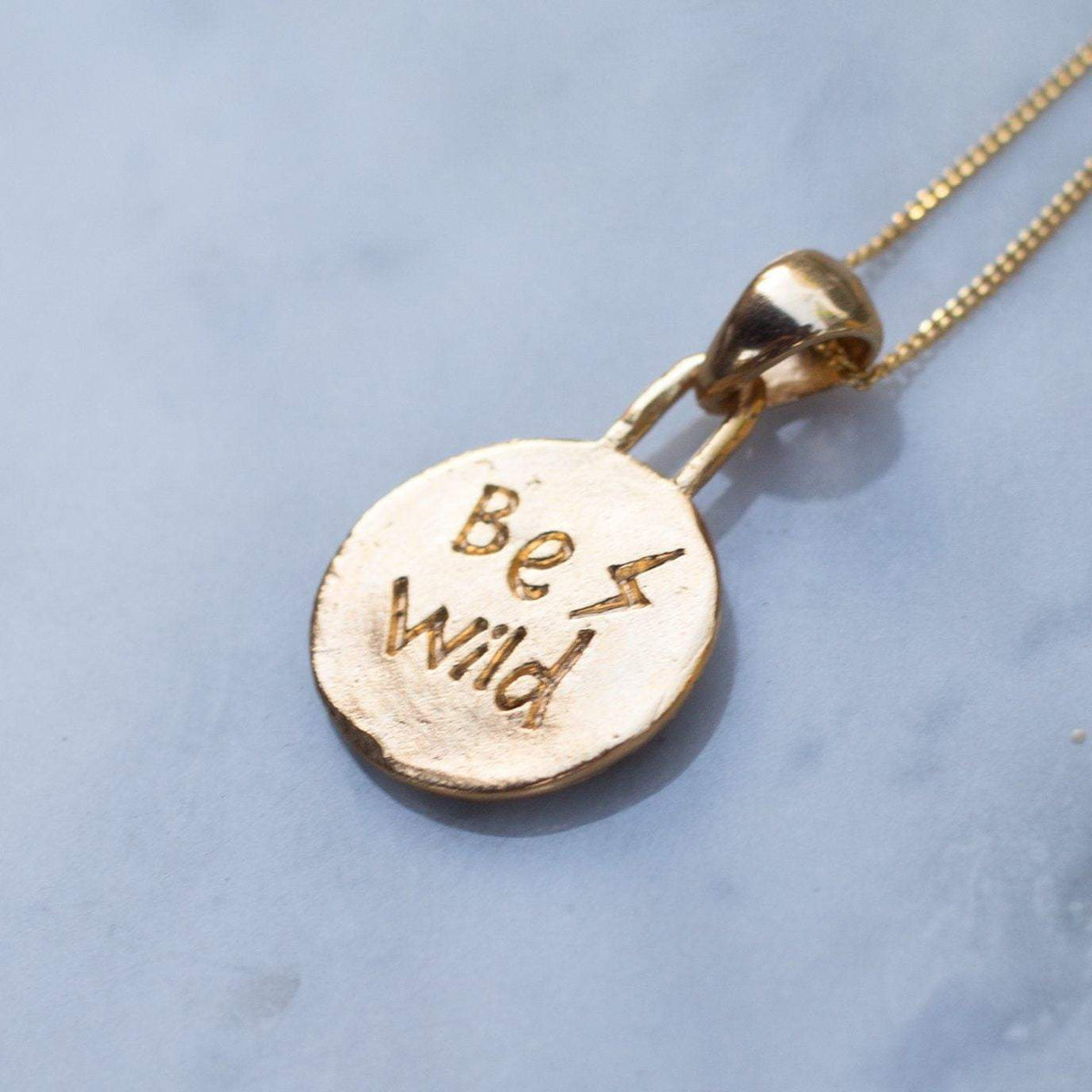 JAGUAR COIN PENDANT | 24K GOLD PLATED