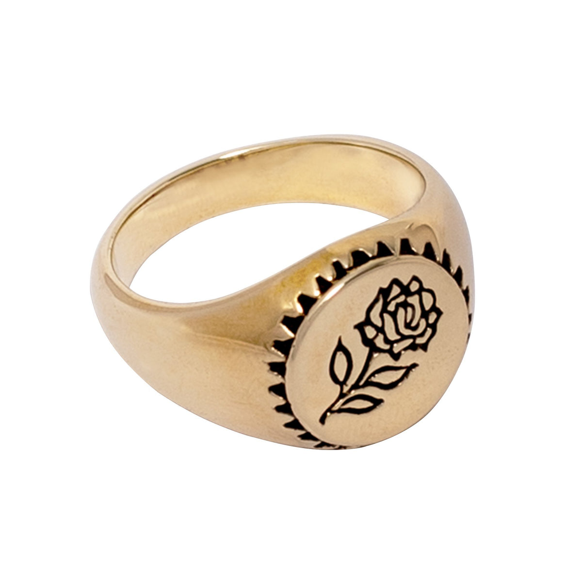 BALI ROSE RING | BRASS