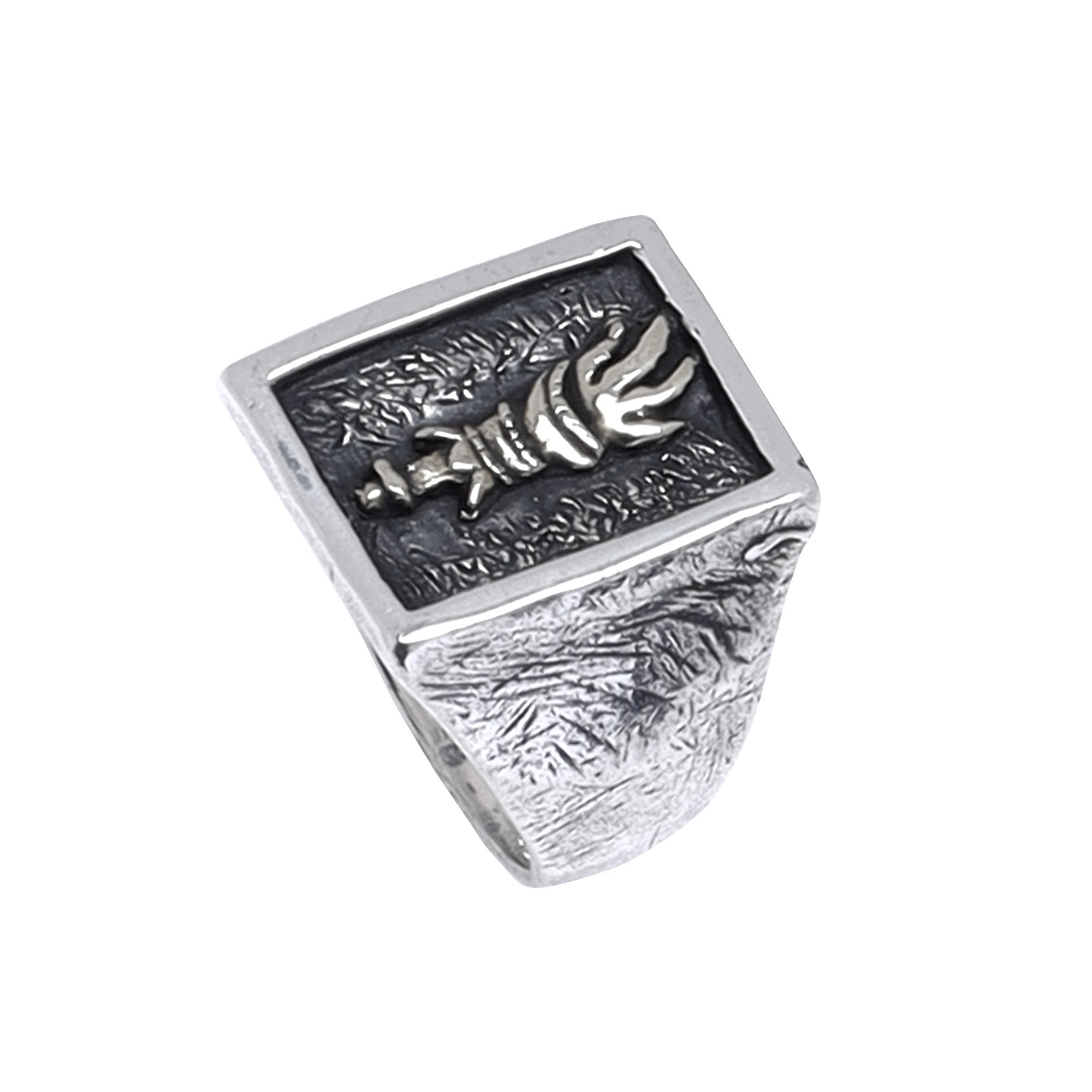 ENLIGHTENMENT TORCH RING | 925 STERLING SILVER