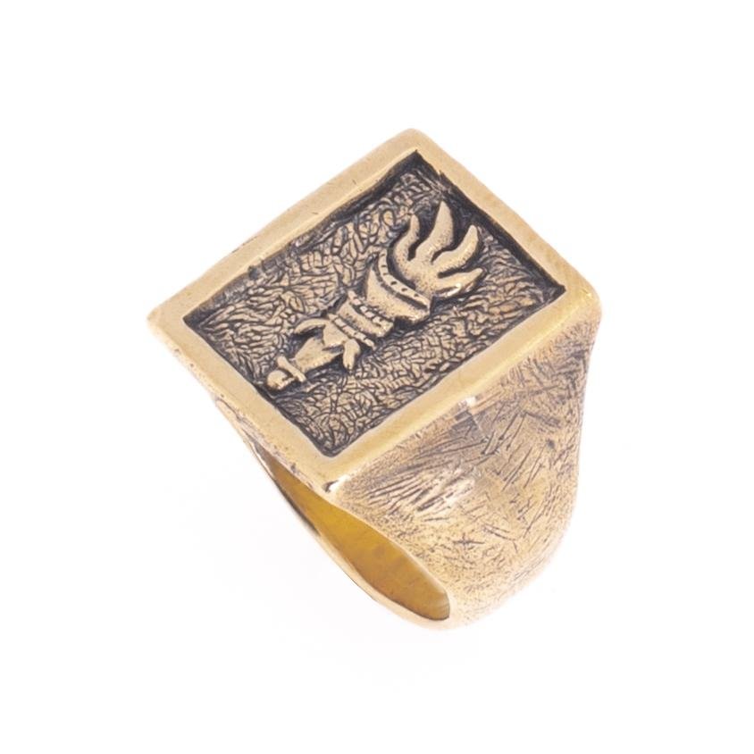 ENLIGHTENMENT TORCH RING | BRASS