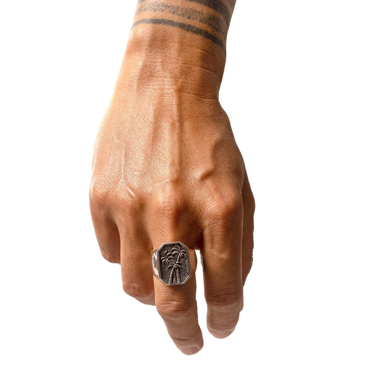 PALM TREE RING | 925 STERLING SILVER