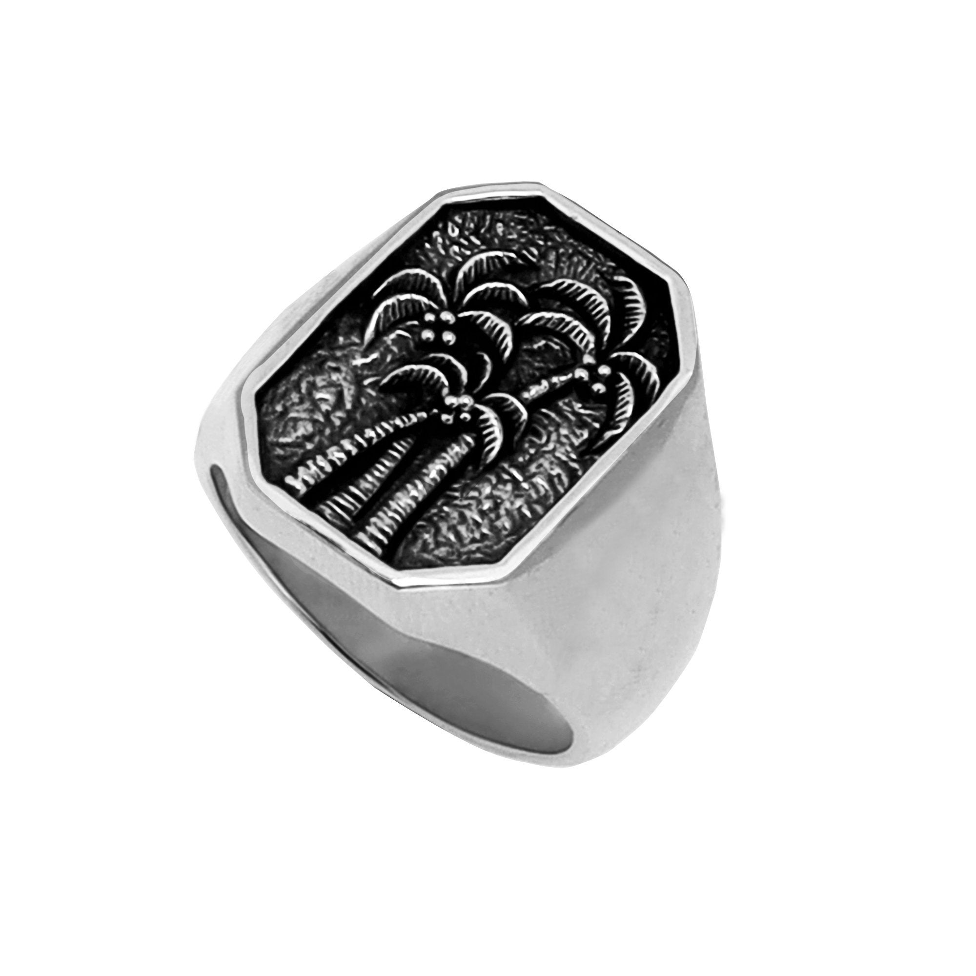 PALM TREE RING | 925 STERLING SILVER
