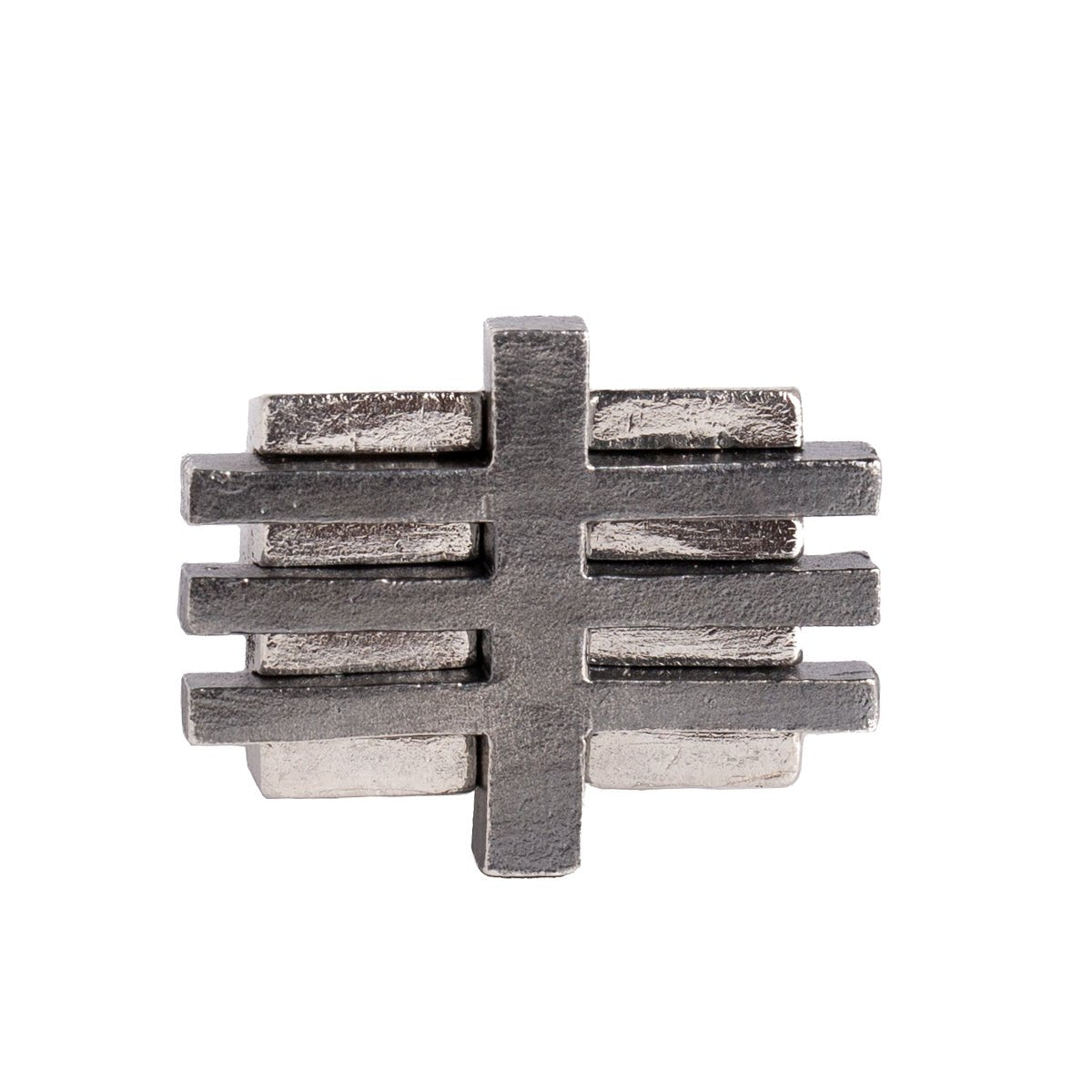 POST HUMAN RING | 925 STERLING SILVER