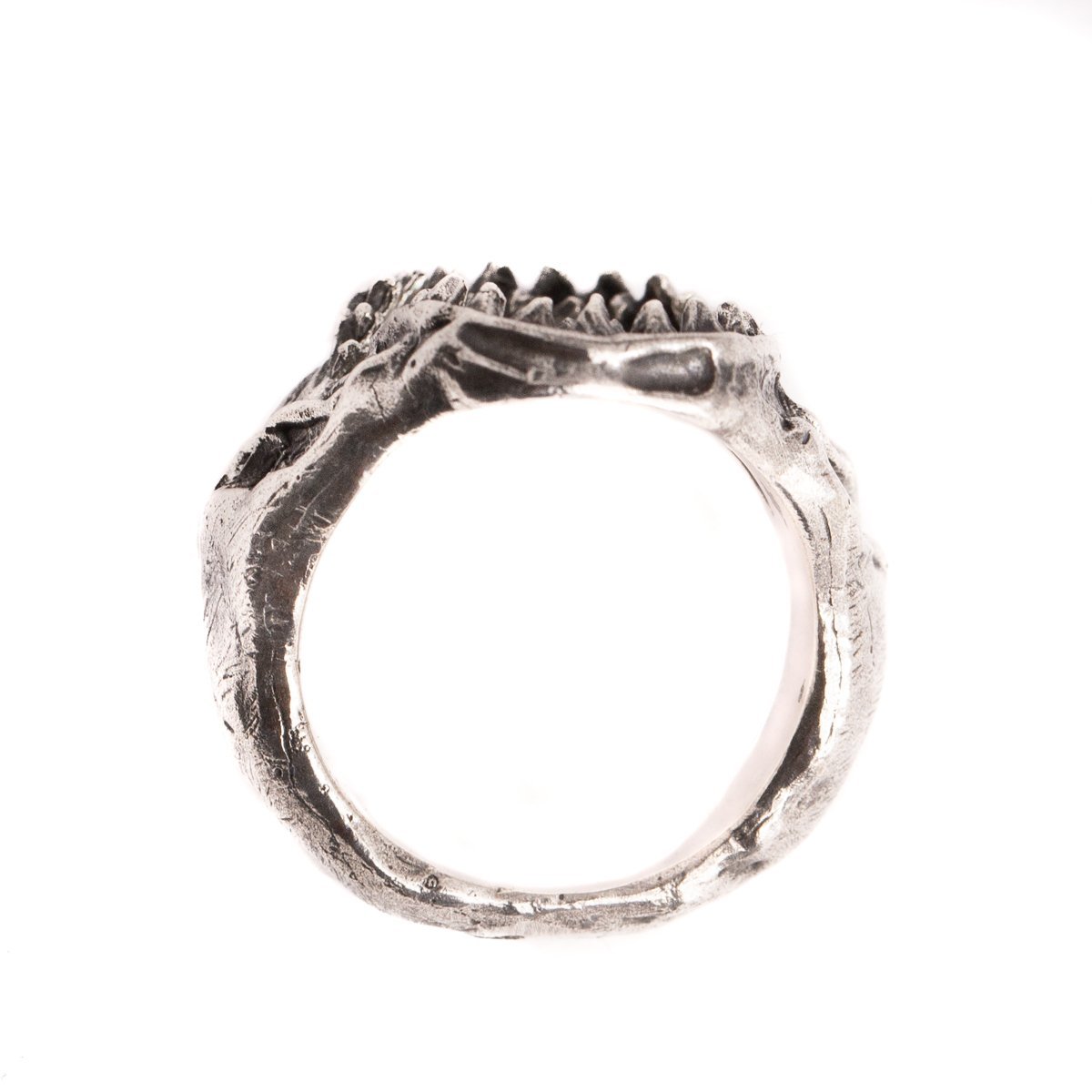 SHARK JAW RING | 925 STERLING SILVER