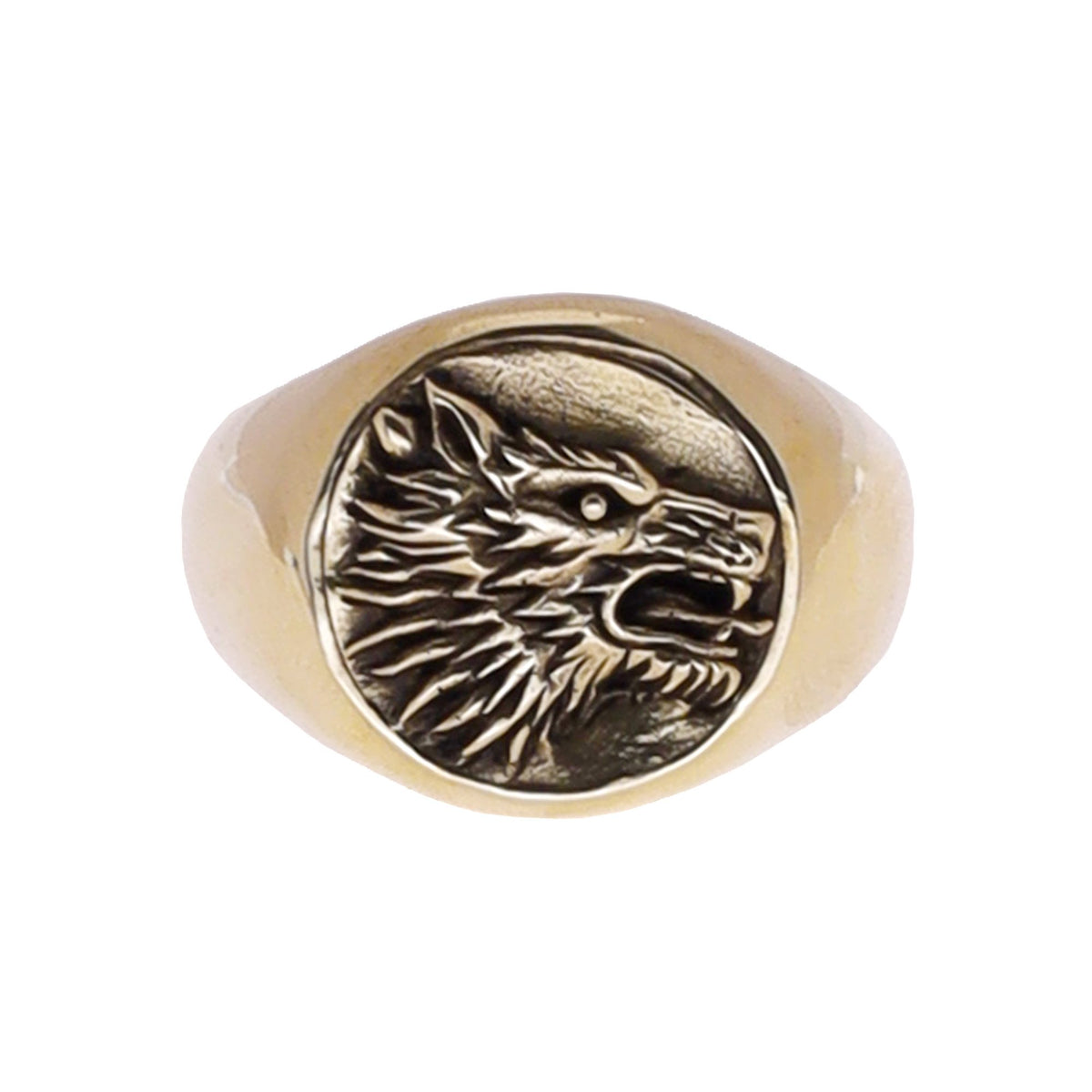 WOLF RING | BRASS